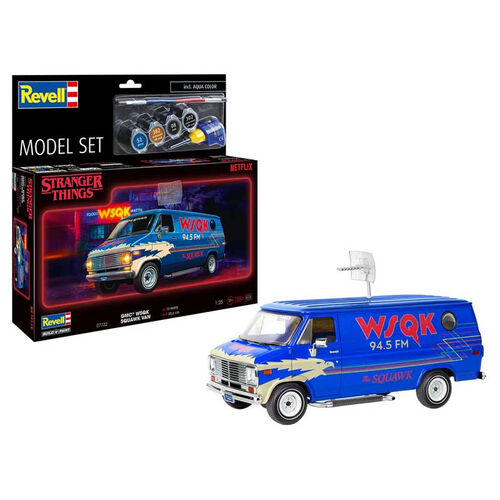 NEW! Revell 67732 Model Set Car: Stranger Things