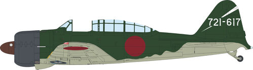 NEW! Eduard 84211 Mitsubishi A6M2-K - The Weekend Edition