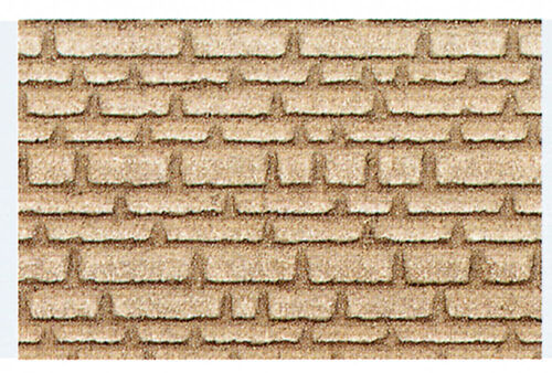 NEW! Heki 70022 Sandstone Retaining Wall - Dur Construction Plates (2 pcs / 28 x 14 cm)