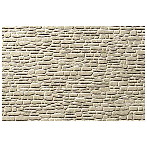 Heki 72602 Rubble Stone Wall - Dur Construction Plates (2 pcs / 50 x 25 cm)
