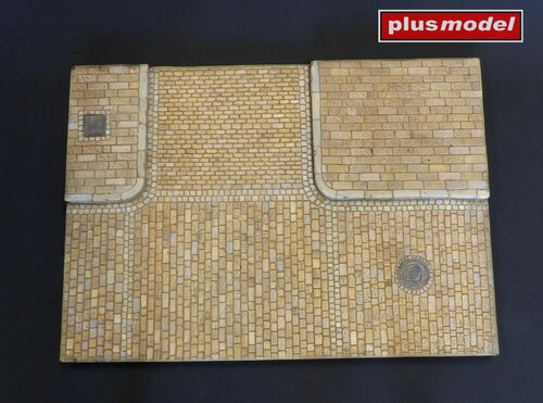 NEW! Plus Model 619 Display Base - Cobblestone Street Intersection
