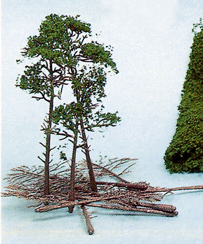 NEW! Heki 1534 Pine Tree Kit 10 - 16 cm + Flor (10 pcs)