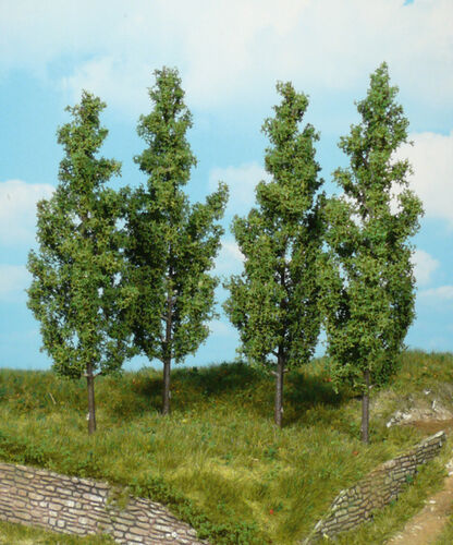 NEW! Heki 1719 Poplar Trees 14 cm (4 pcs)