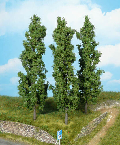 NEW! Heki 1918 Poplar Trees 18 cm (3 pcs)