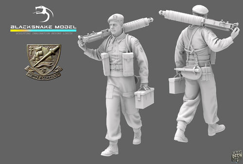 NEW! BlackSnake Model K-12-16 French WWII Commando Kieffer - Soldier 12 (1 figure)
