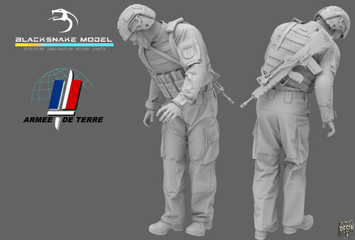 NEW! BlackSnake Model FR-04-16 French Soldier No.4 (1 Figure)