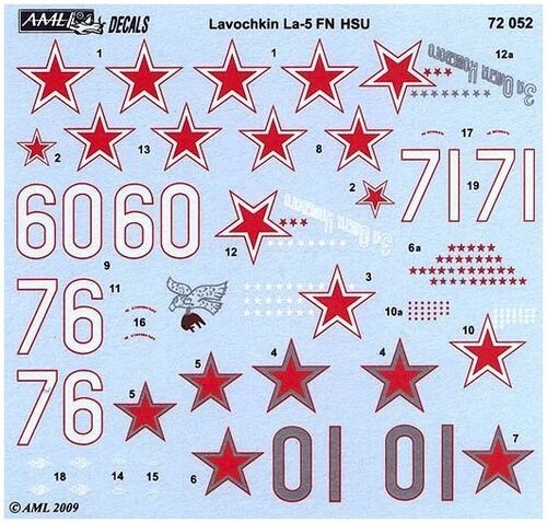AML D72052 Soviet Aces in La-5FN´s