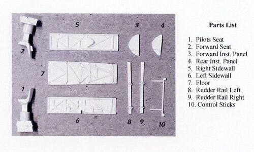 Starfighter Decals R7222 Boeing PT-13/PT-17/N2S-3/N2S-5 Stearman - Cockpit set (for Revell kits)