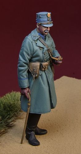 D-DAY miniature studio 35129 WWII Dutch Colonel Holland 1940