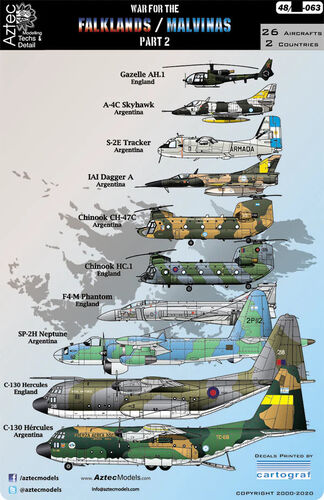 Aztec 48D063 War for the Falklands Part 2