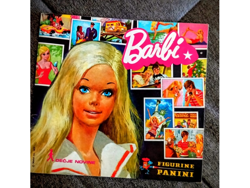 Barbi 1976 Panini Kompletno popunjen album