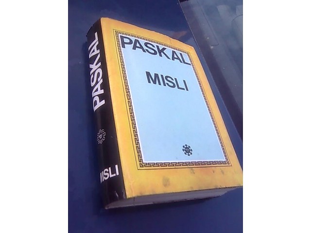 Misli - Blez Paskal  BIGZ