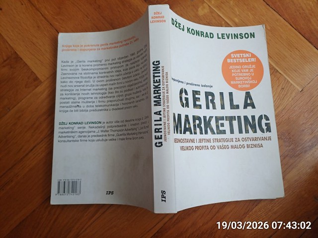 DŽEJ KONRAD LEVINSON, GERILA MARKETING