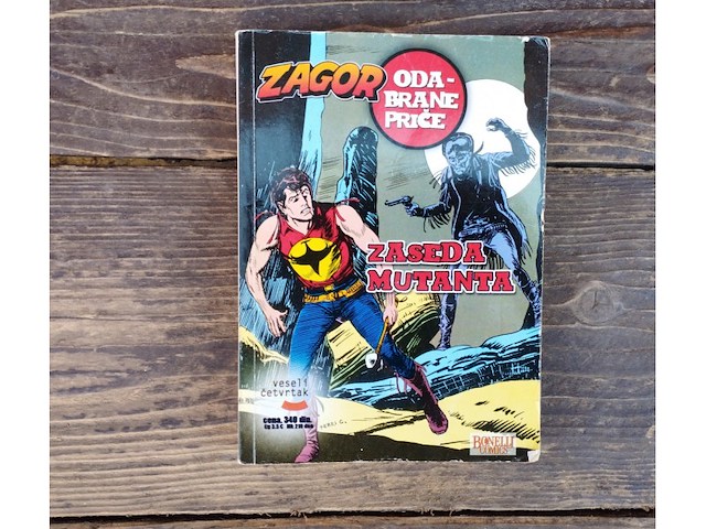 STRIP ZAGOR ODABRANE PRICE 8 ZASEDA MUTANATA