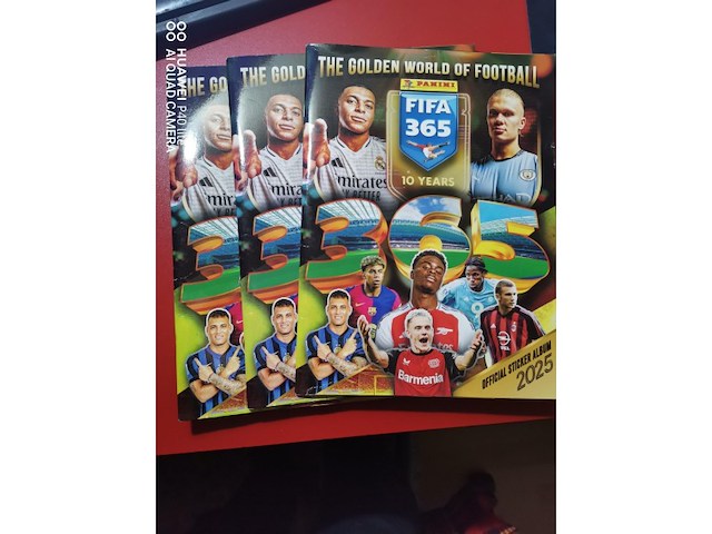 lot 3x panini fifa 365 2025