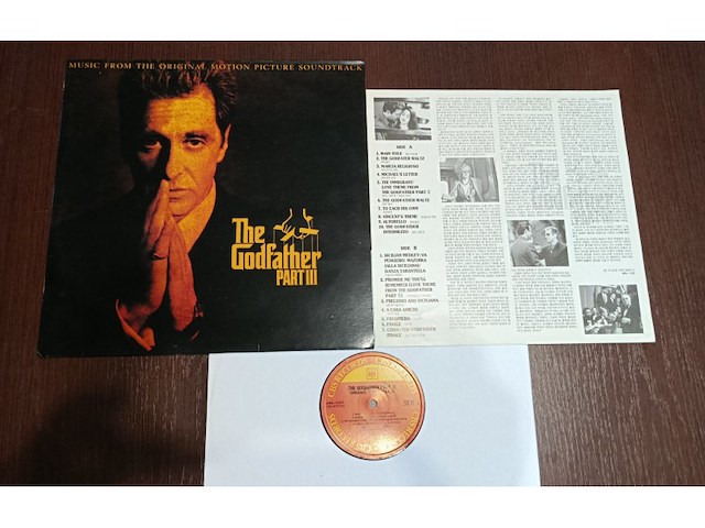 THE GODFATHER PART III LP 5