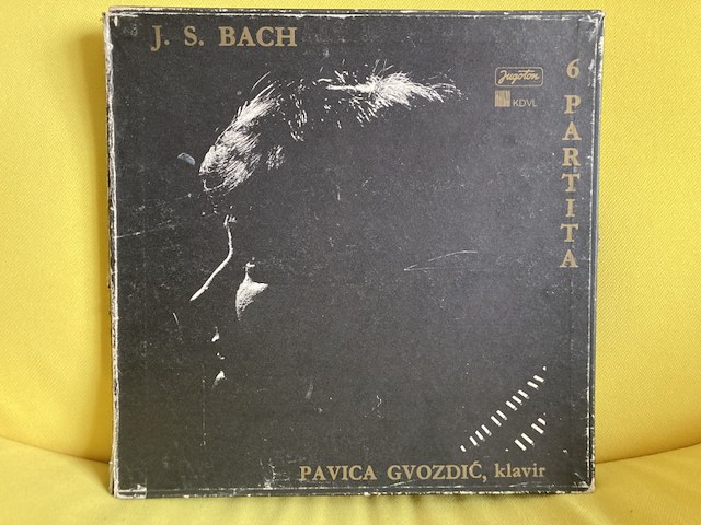 Pavica Gvozdić - J. S. Bach 6 partita (3xLP)