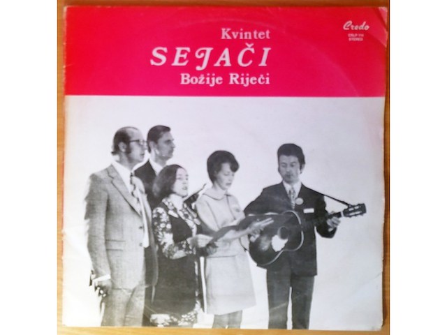 LP duh: SEJAČI, kvintet - Božije riječi (19749 Sweden