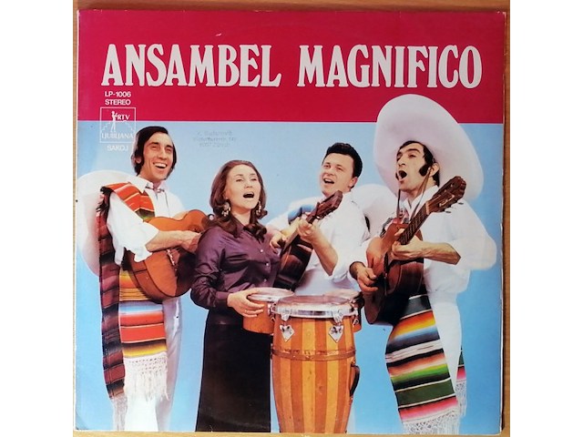 LP etno: ANSAMBEL MAGNIFICO (1973) 2. press, MINT