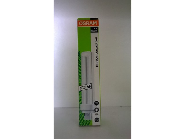 Osram dulux D/E 26W G24 q-3 1800lm Cool White