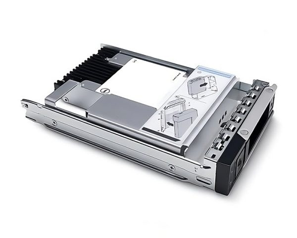 DELL 960GB 2.5 inch SATA 6Gbps SSD RI Assembled Kit 3.5 inch Hot Plug 14G