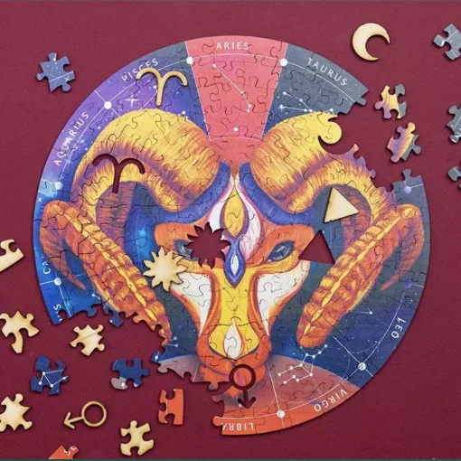 Drvena Zodijak Slagalica - Ovan