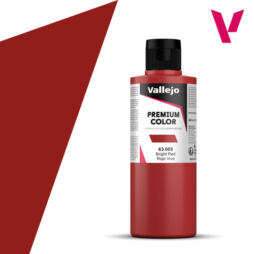 NEW! Vallejo 63005 Bright Red