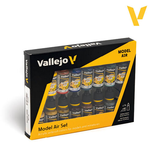 Vallejo 71178 Model Air - Basic Color Set