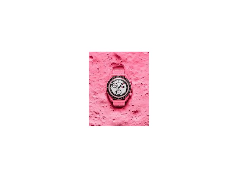 NOV-MOONSWATCH Mission to the PINK moonphase NOV Omega