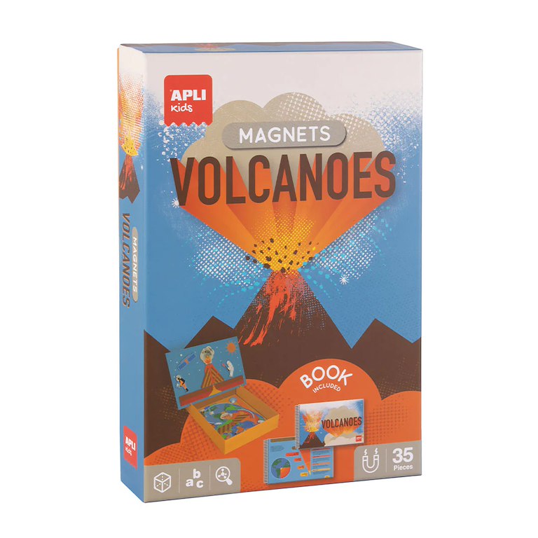 Igra sa magnetima - Vulkani