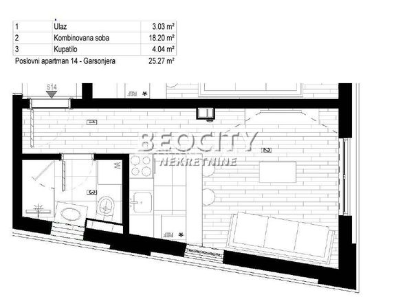Surčin, Radiofar, Autoput za Zagreb, 0.5, 25m2, 46250EUR