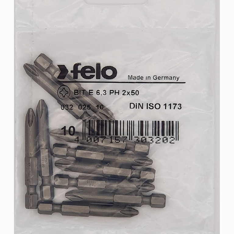 Felo – Bit Industrial PH2 x 50 – 3202510