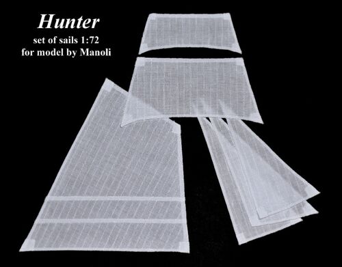 HiSModel S449 Hunter - set of sails by Manoli model