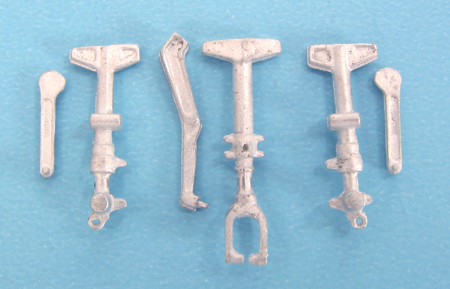 Scale Aircraft Conversions 48165 Beechcraft T-6 A Texan ll - Landing Gear (designed to be used with Ibex Models kits)