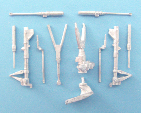 Scale Aircraft Conversions 48146 Dassault Super Etendard / Etendard IVP - Landing Gear (designed to be used with Heller kits)
