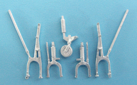 Scale Aircraft Conversions 48133 Beechcraft Staggerwing - Landing Gear (designed to be used with Roden kits)