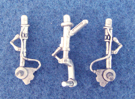 Scale Aircraft Conversions 48118 Lockheed F-80 Shooting Star - Landing Gear (designed to be used with Monogram kits)