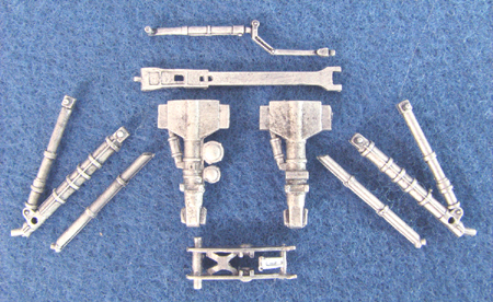 Scale Aircraft Conversions 48106 Vought A-7 Corsair II - Landing Gear (designed to be used with Hobby Boss kits)