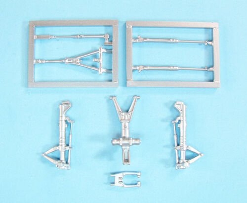 Scale Aircraft Conversions 48307 Dassault Super Etendard - Landing Gear (designed to be used with Kinetic Model kits)