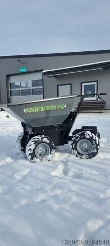 Muck Truck Power Barrow 4WD
Muck-Truck Power Barrow 4 WD Elektro