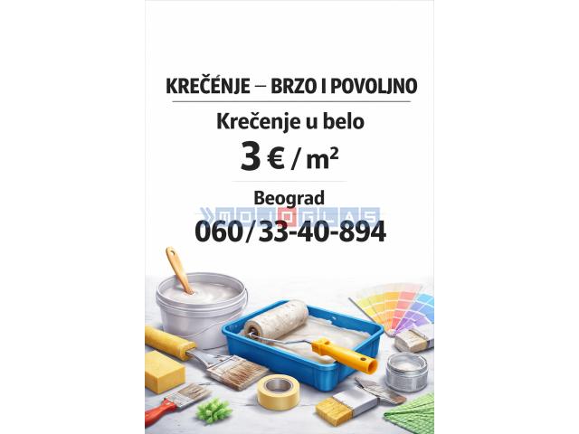 Krečenje u belo 3e/ 060 / 33-40-894