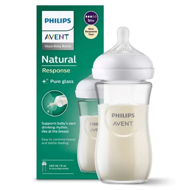 AVENT NATURAL FLASICA STAKLENA 240ML 0772