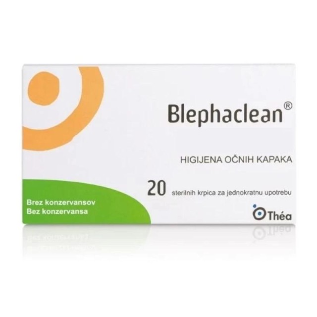 BLEPHACLEAN KOMPRESЕ ZA OČI 20 KOMADA