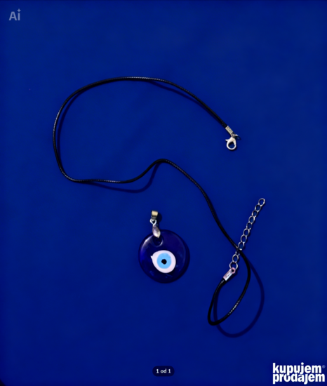 ogrlica fatmino oko, evil eye NOVO