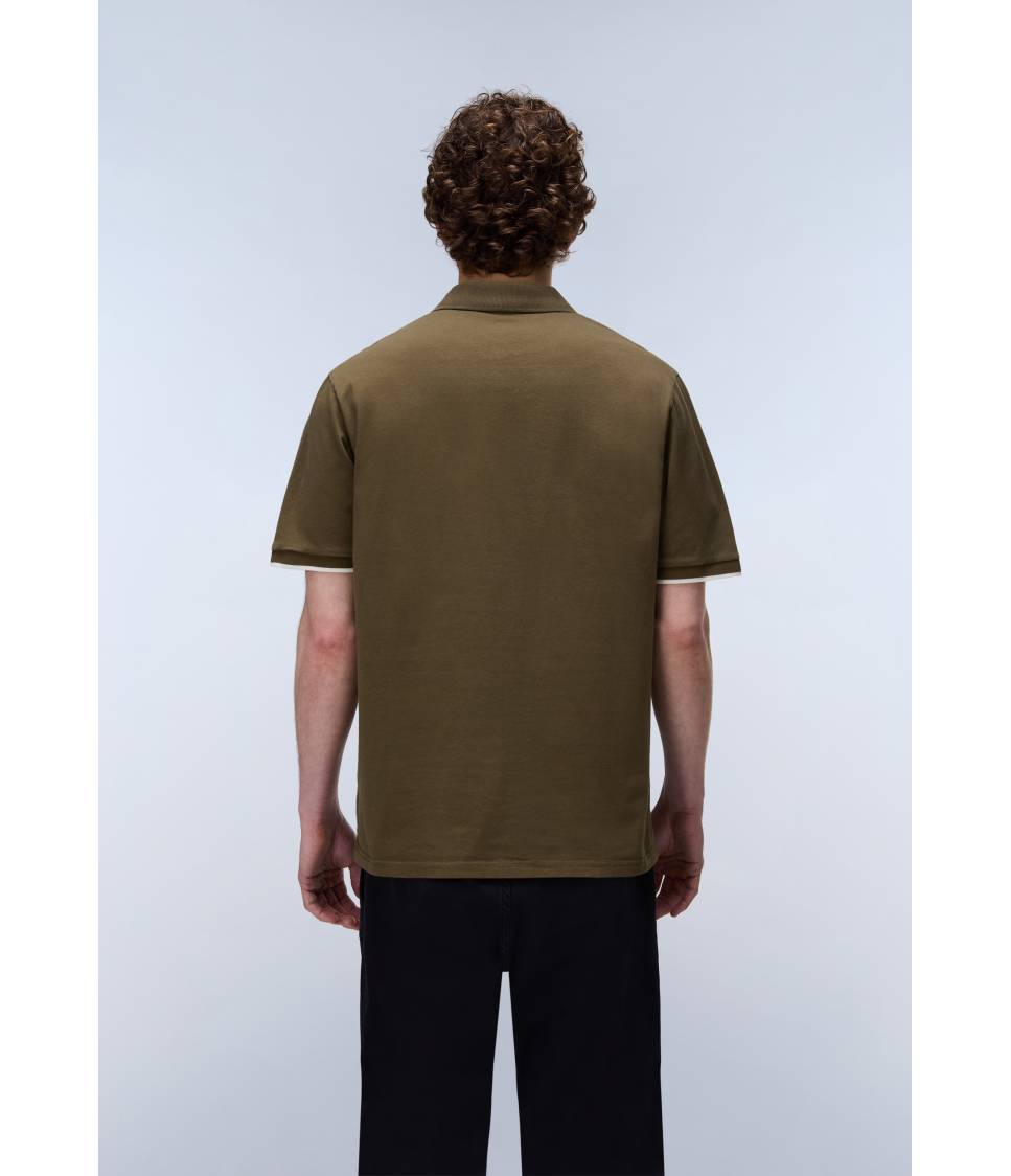 E-BADGE SS 1 DARK OLIVE G3A