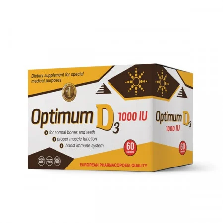 OPTIMUM D3 1000IU 60 kapsula