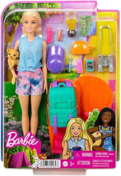 Barbie „Malibu“ – Kampovanje set sa dodacima