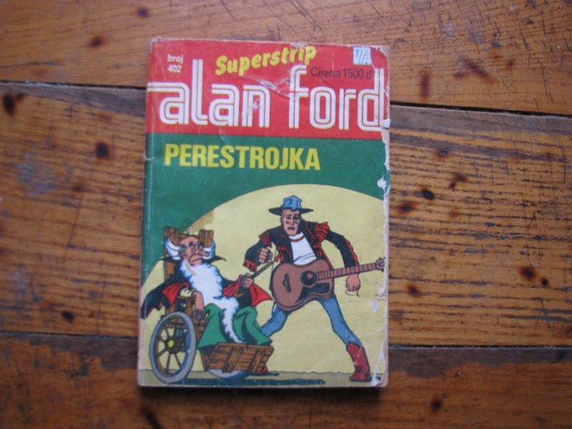 SUPERSRIP ALAN FORD 402 PERESTROJKA RETKO
