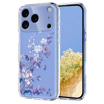 IPHONE 17 PRO MAX FLORAL PATTERN TPU CASE