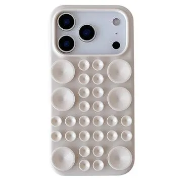 IPHONE 17 PRO MAX SILICONE CASE WITH SUCTION CUP